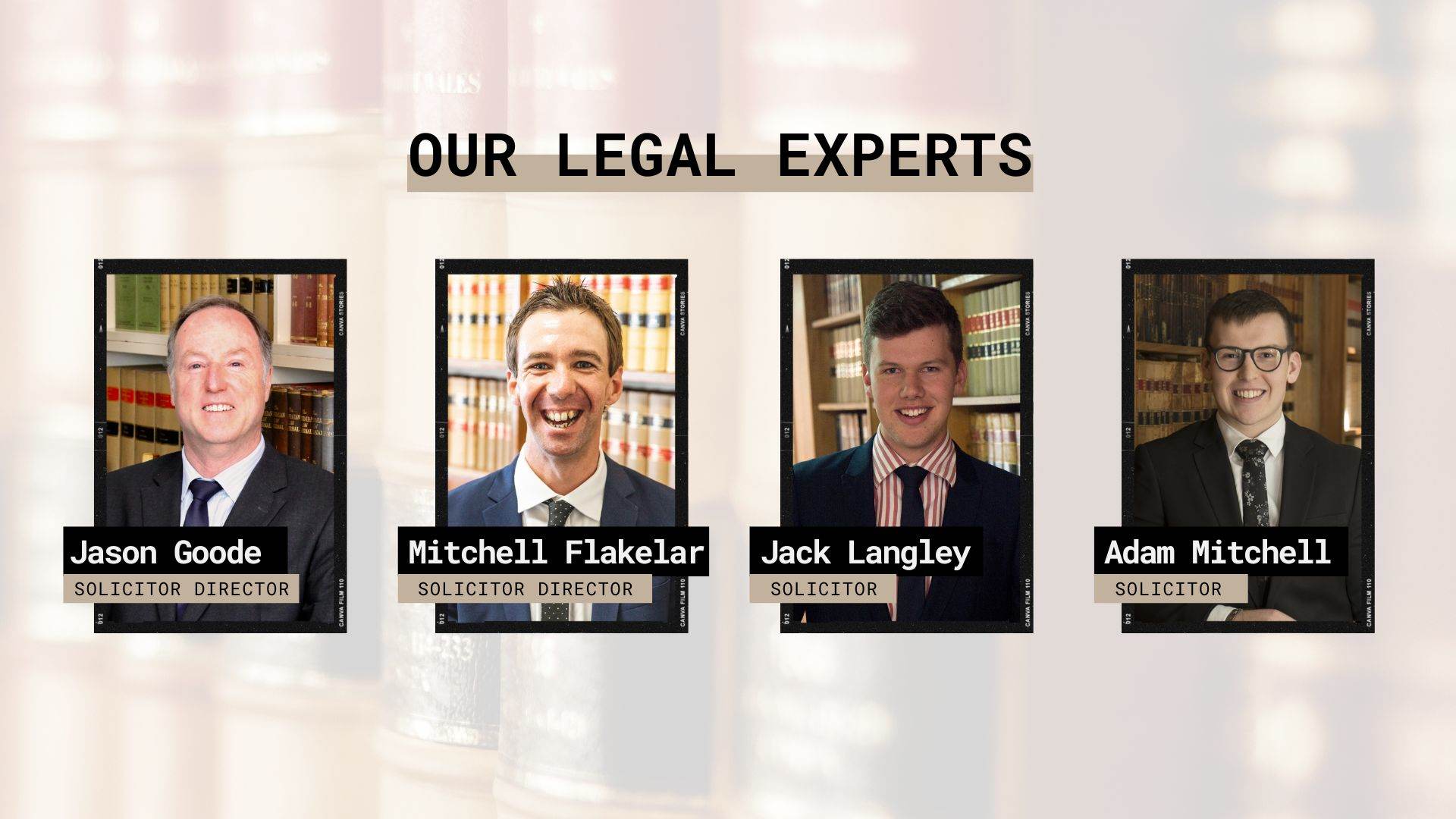 Four times a charm - A team of legal experts